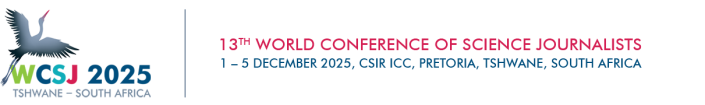 WCSJ 2025 – World Conference of Science Journalists 2025